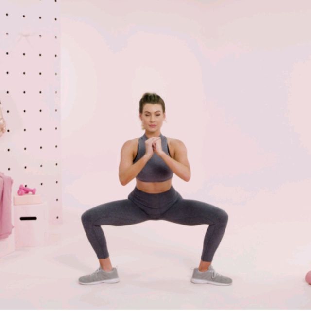 Plie Squat - Exercise How-to - Workout Trainer by Skimble