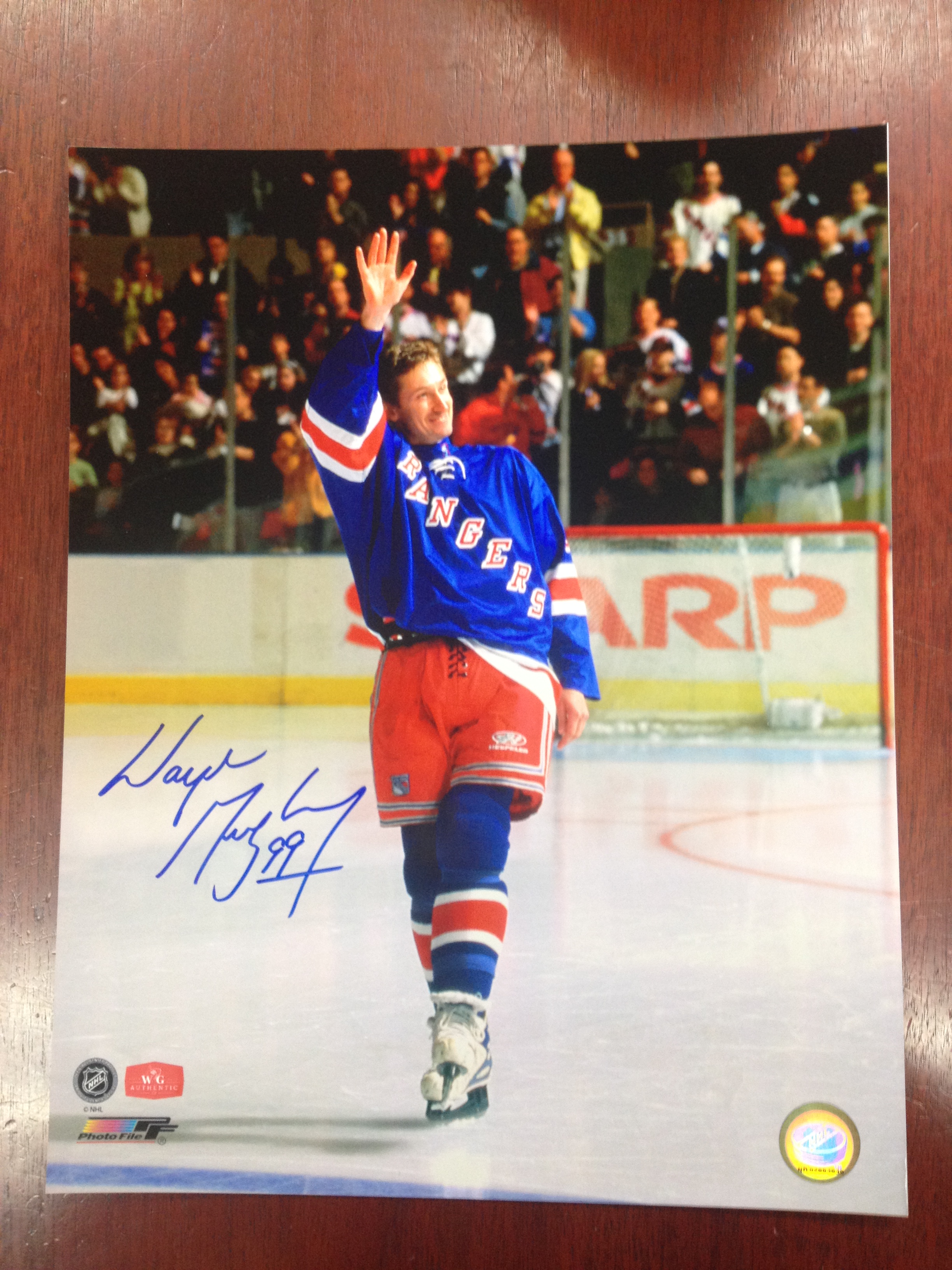 Wayne Gretzky Personalized Framed Print