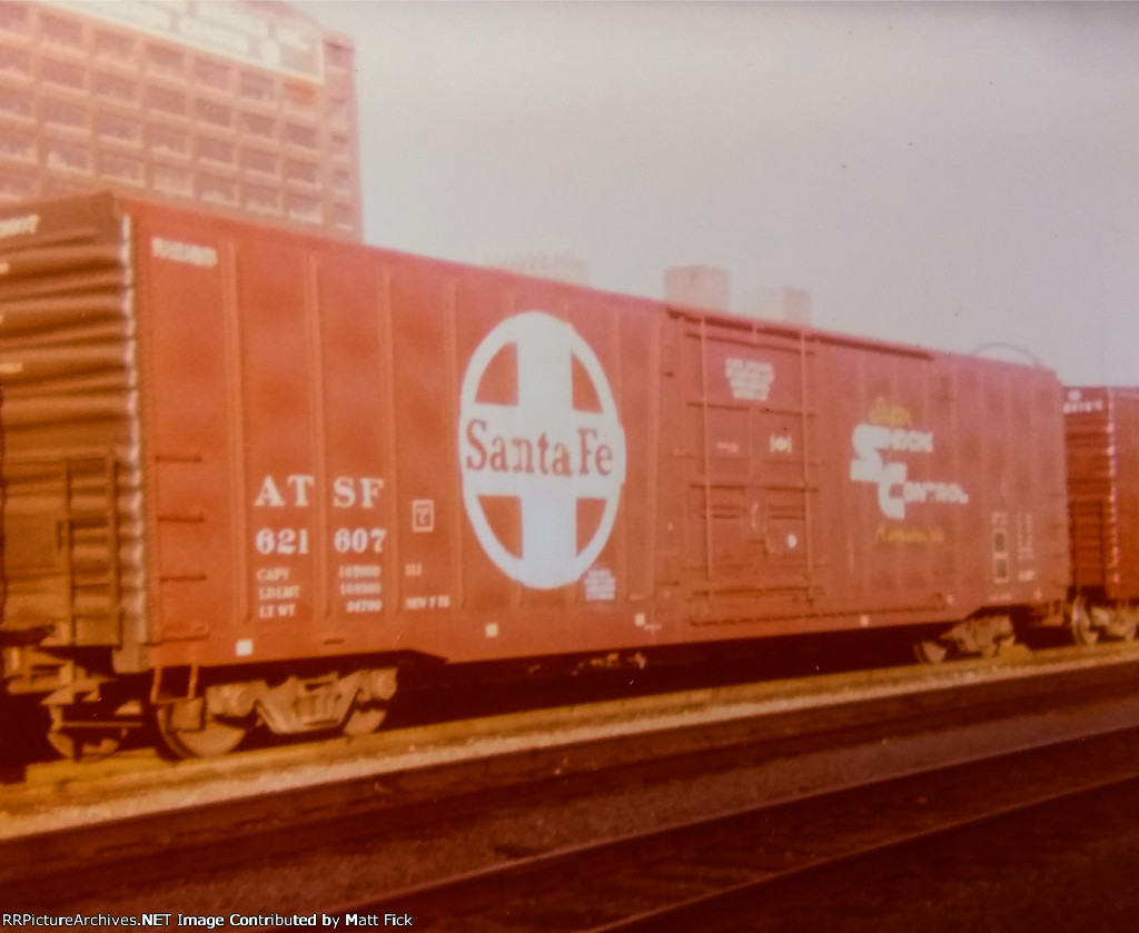 ATSF 621607 - Original Paint