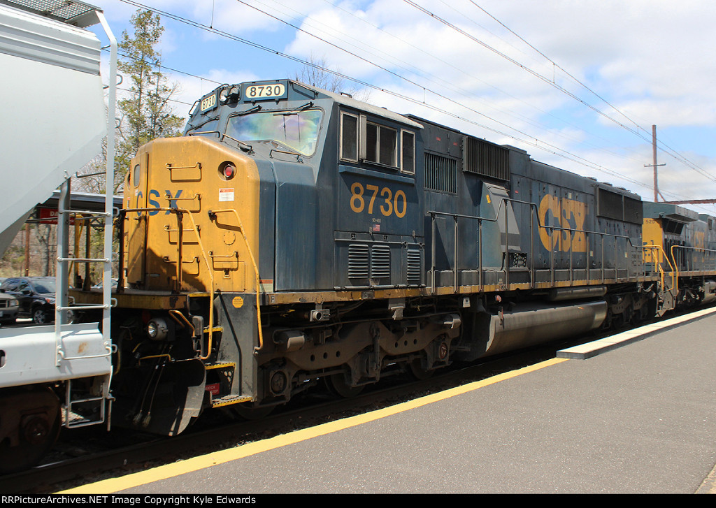 CSX SD60I #8730 on Q418-05