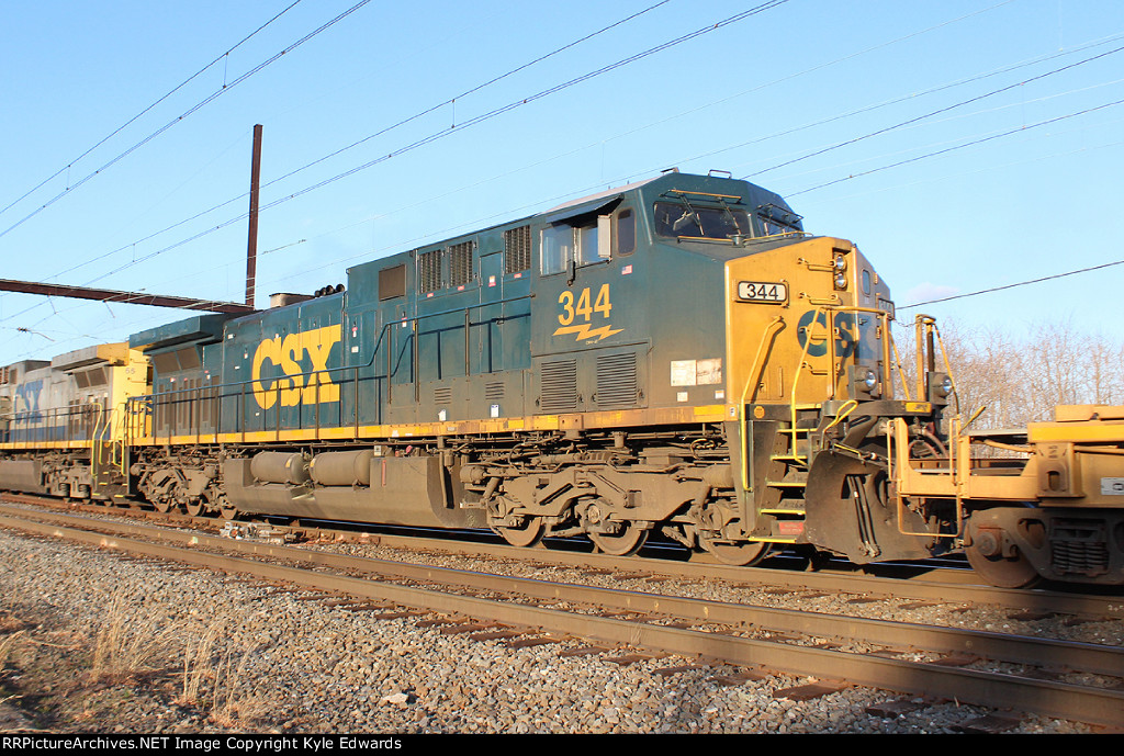 CSX AC4400CW #344 on L034-04