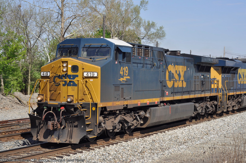CSXT 419 Southbound