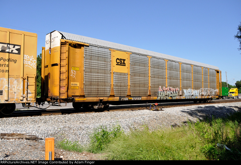 TTGX 970159 CSX Patch Autorack
