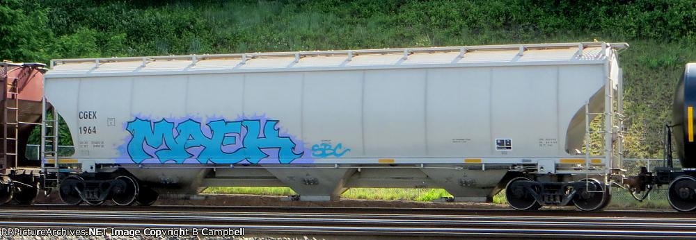 CGEX 1964 covered hopper