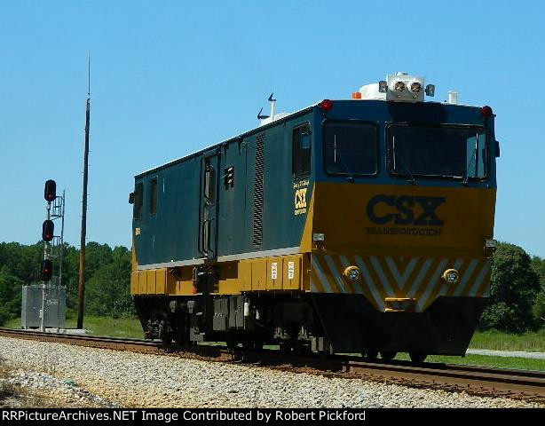"SPIRIT OF R F SILBAUGH" CSX GMS1 (MofW Equipment)