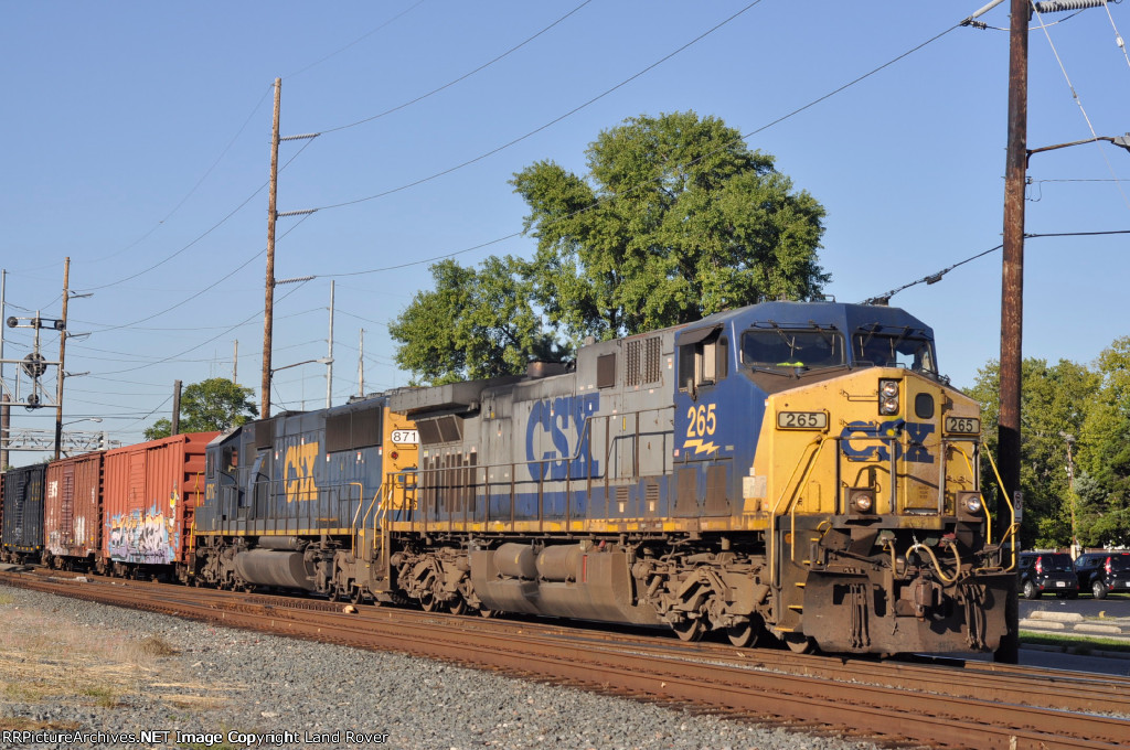 CSXT 265 On CSX Q 339 Southbound