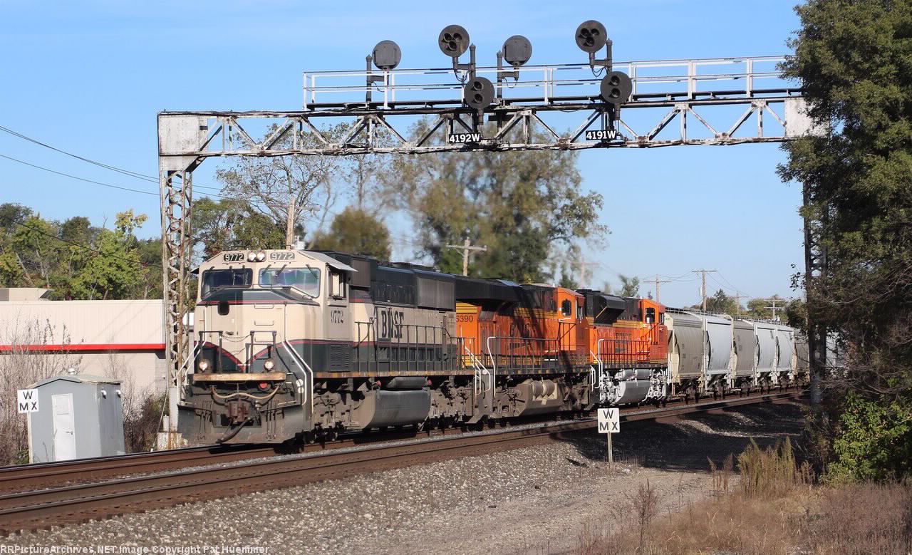 BNSF 9772