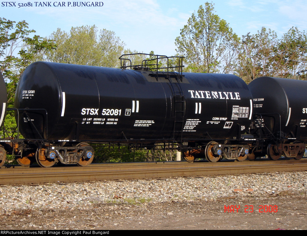 STSX 52081 TANK CAR