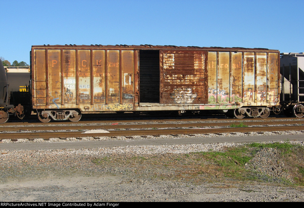 BB 1501 Old Pickens Railroad Boxcar