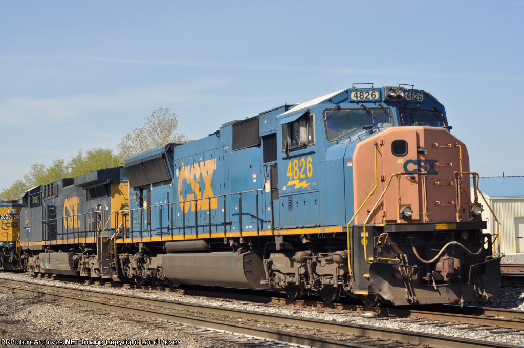 CSXT 4826 On CSX J 791 At New River