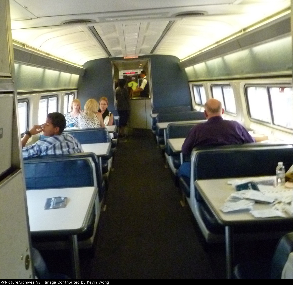 Amfleet I cafe 43383 interior