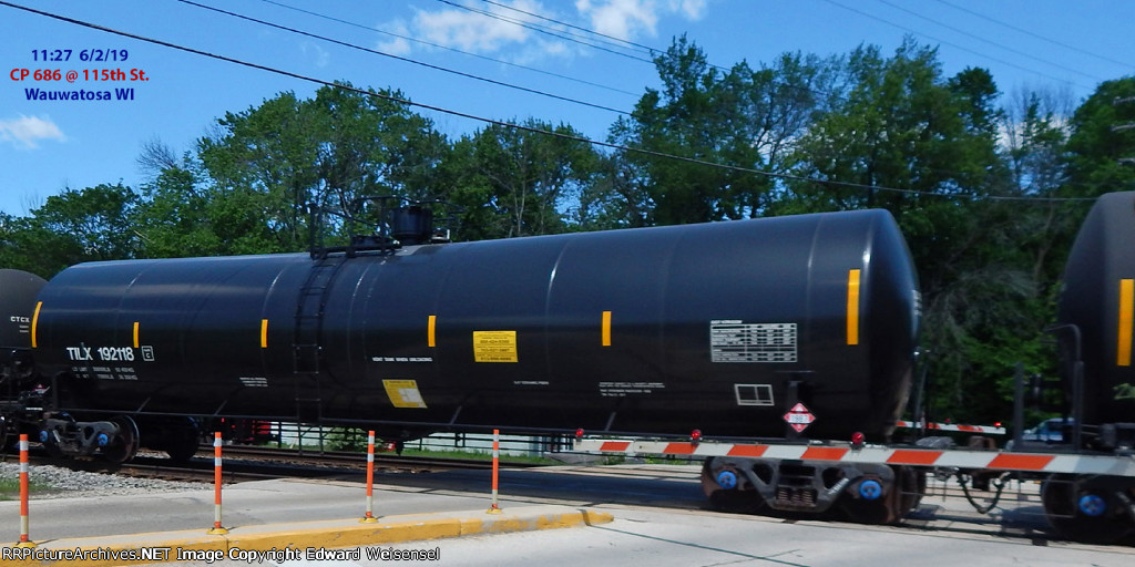 Ethanol loads @115th St.