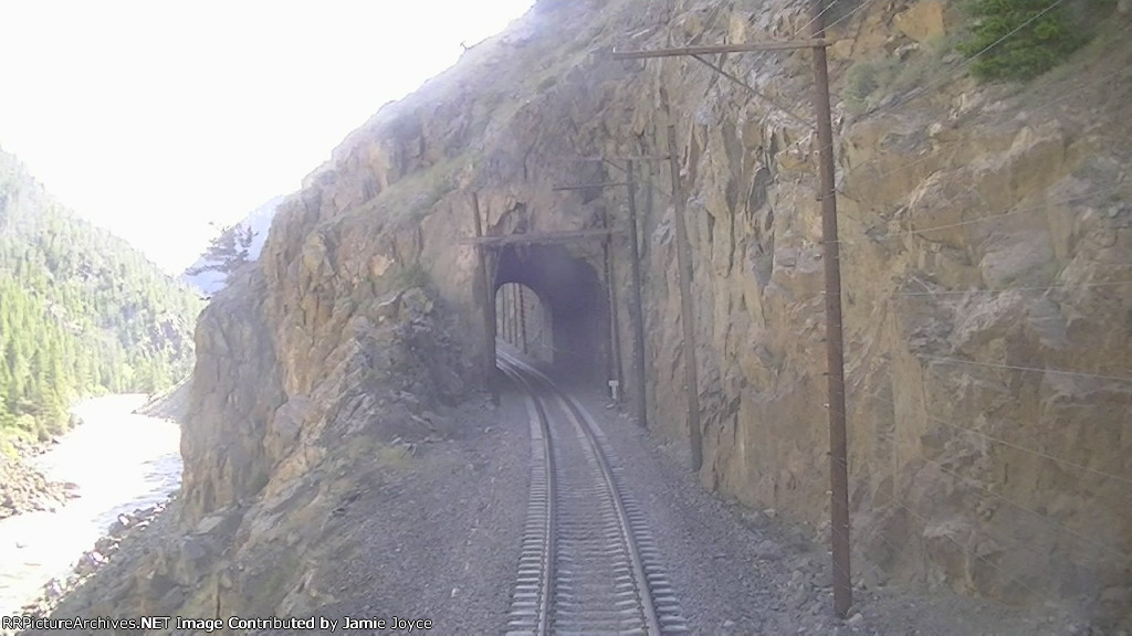 Passing through Tunnel 38