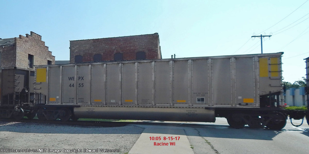 Twin-rotary gon mid-train with WEPX loads