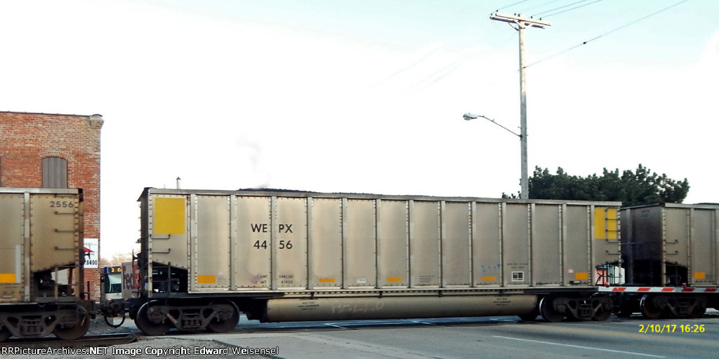 Twin-rotary gon mid-train with WEPX loads