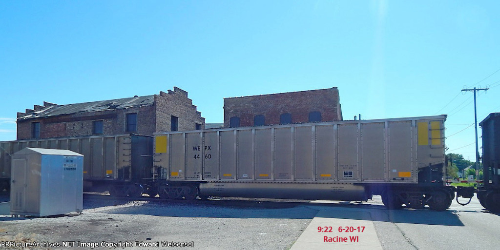 Twin-rotary gon mid-train with WEPX loads