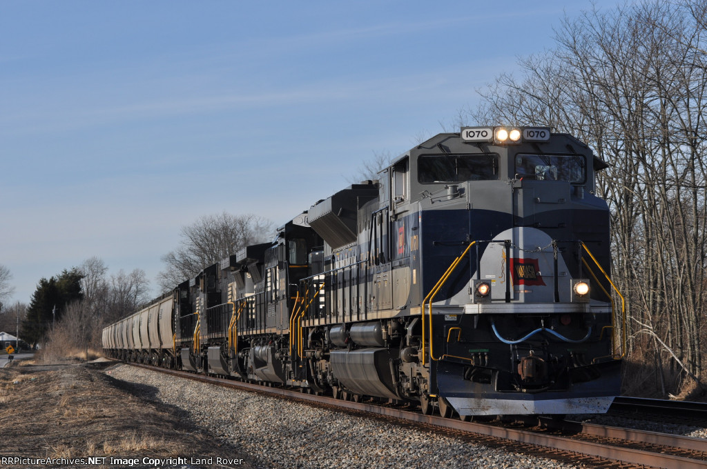 NS / Wabash 1070 On NS 44 X Southbound