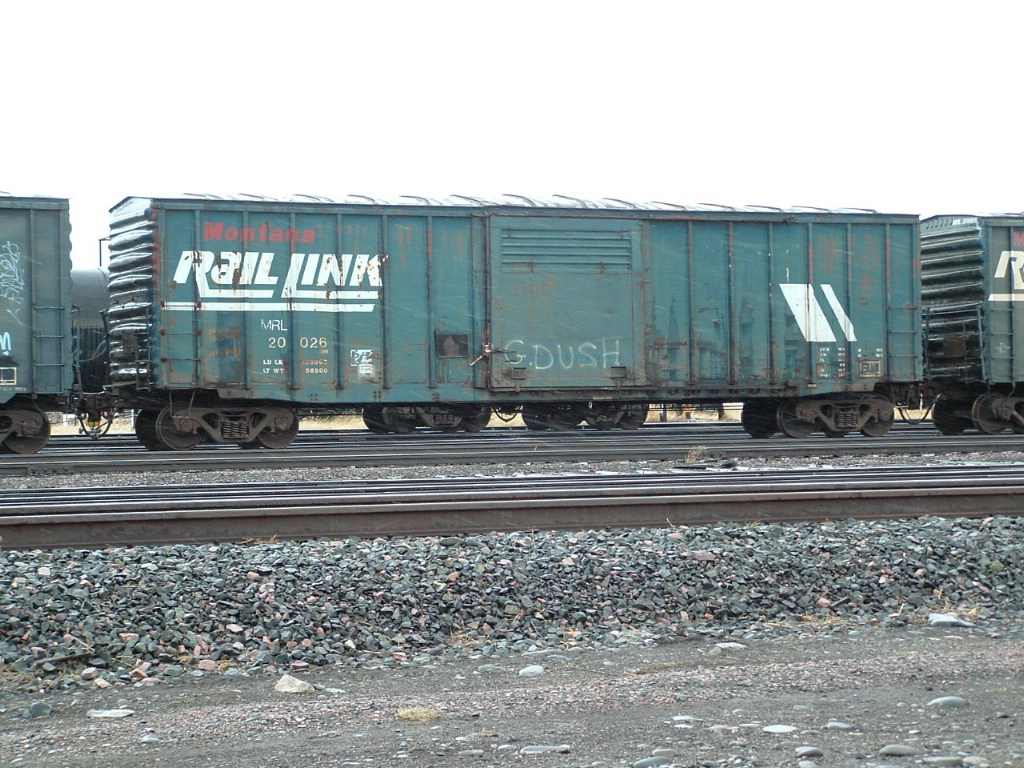MRL 20026 "G. Dush" (Anti-Bush) Box Car