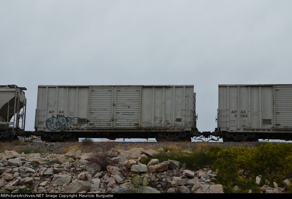 APAX Box car with graffiti