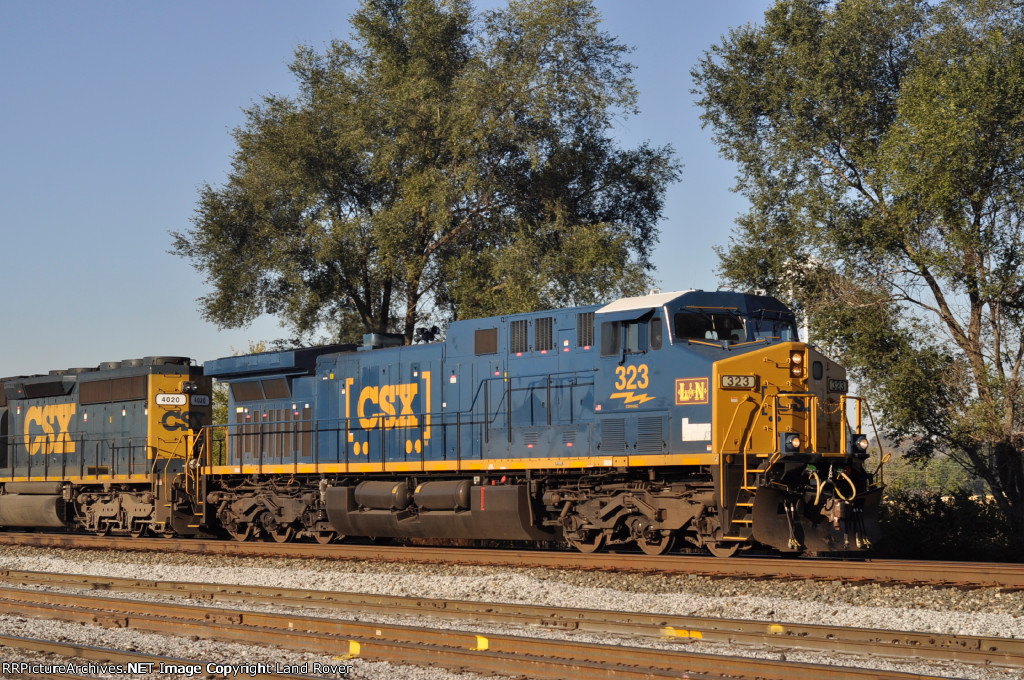 CSXT 323 North