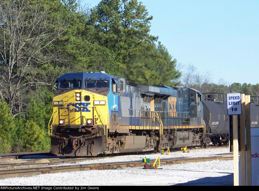 CSX 7 at Maxwell Yard