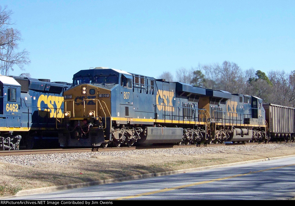 CSX northbound empty coal train, headed for Spartanburg.