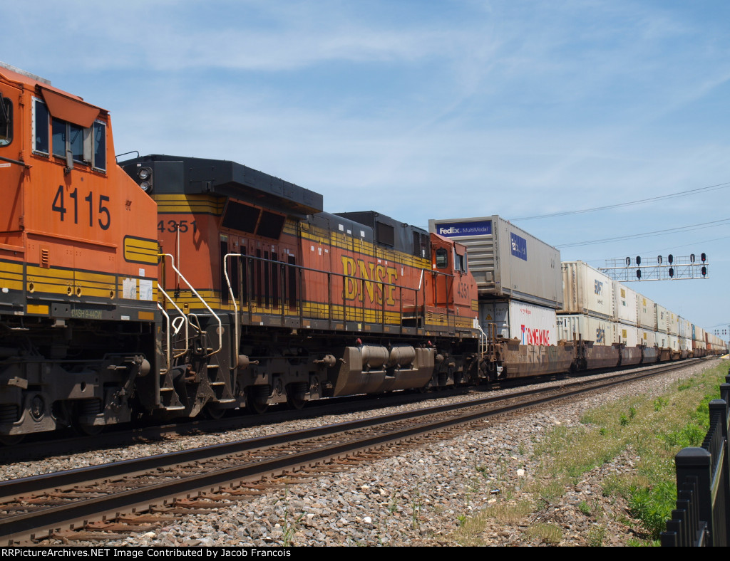 BNSF 4351