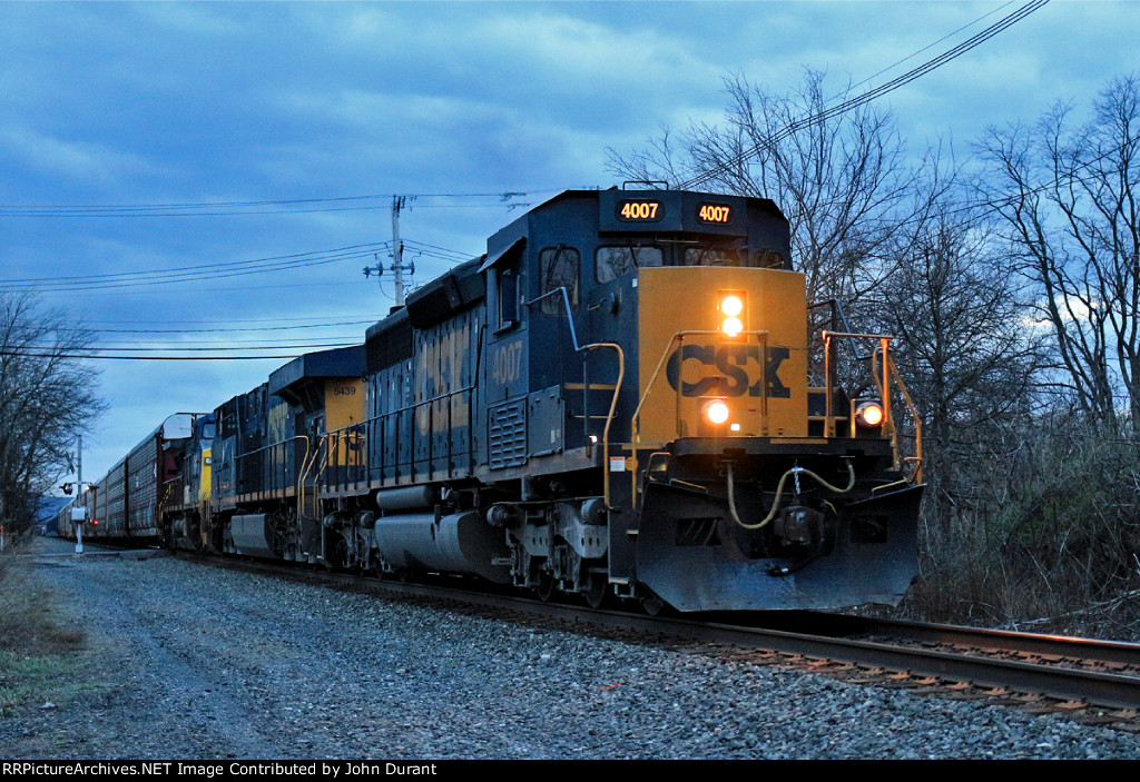 CSX 4007 on Q-434