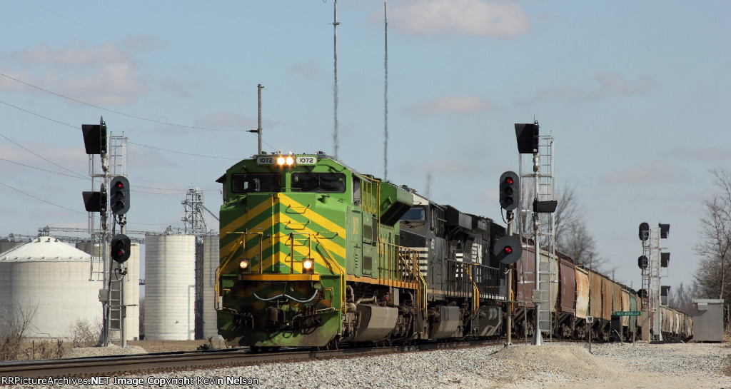 NS 1072 SD70ACe Illinois Terminal