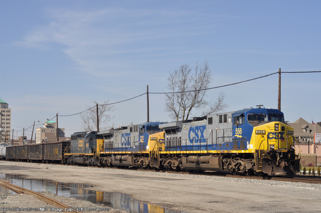 CSXT 556 On CSX Q 365 Eastbound