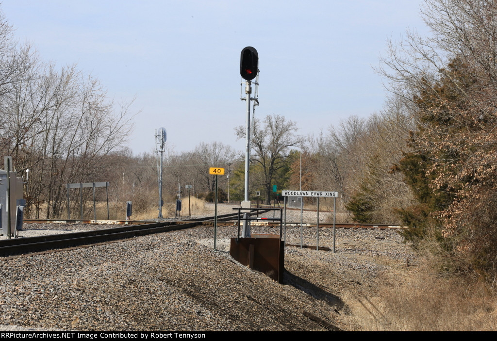 EVWR-BNSF Crossing