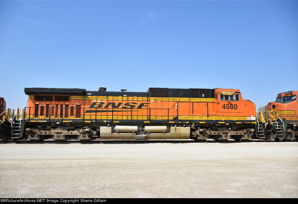 BNSF 4580