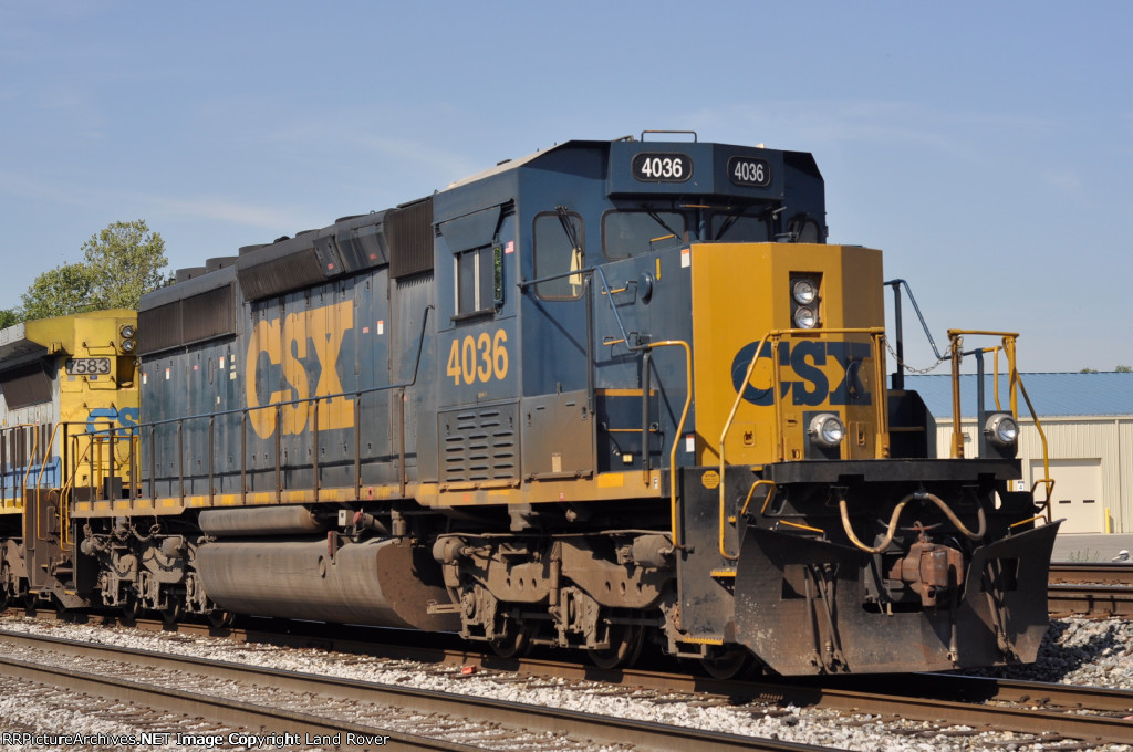 CSXT 4036 On CSX J 791 At New River