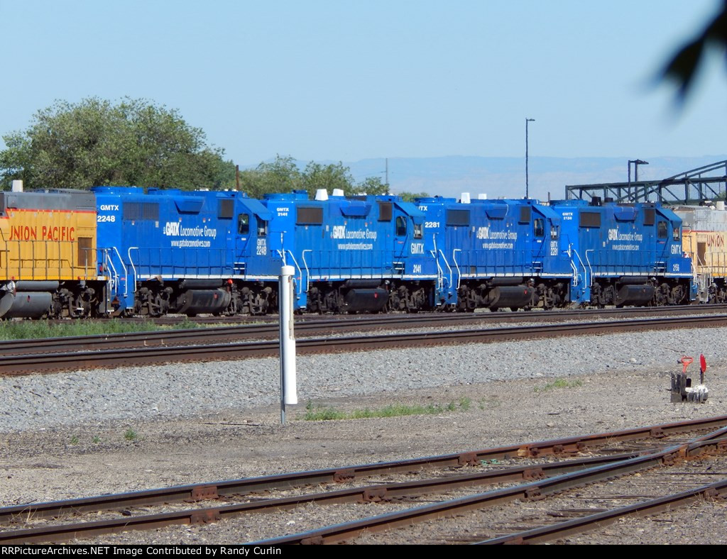 UP Stored Locomotives