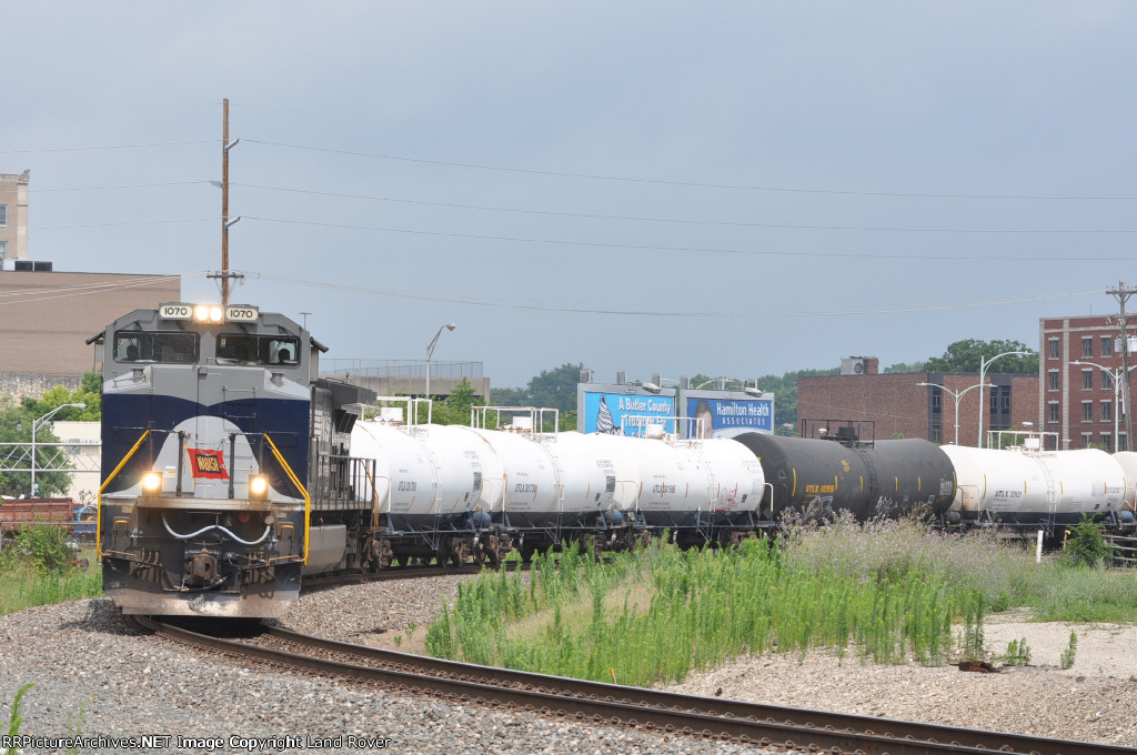 NS / Wabash 1070 On NS 177 Eastbound