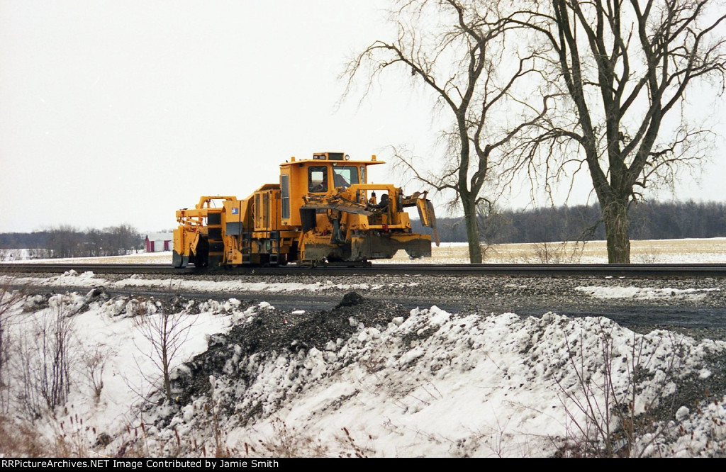 Conrail wreck - MOW equipment