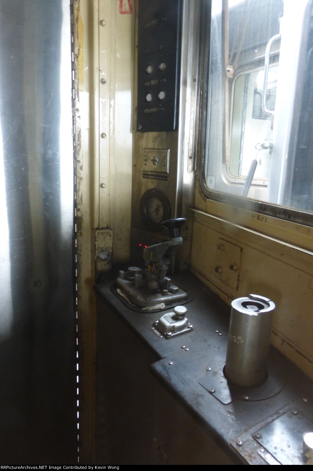 Cab of NYCT R38 4028 (St. Louis Car 1967)
