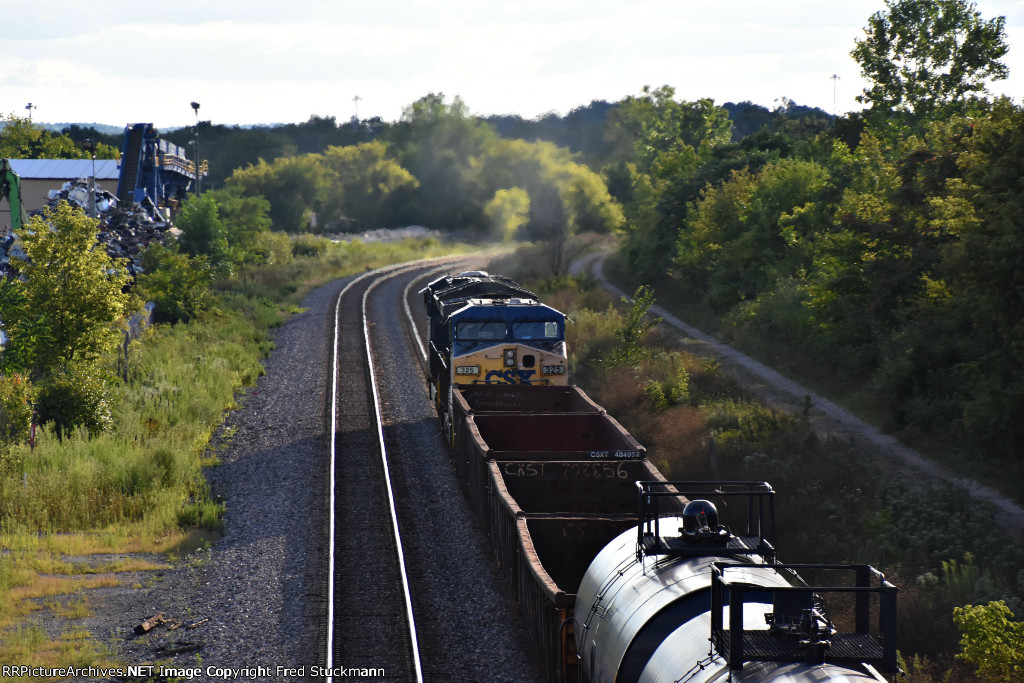CSX 325 is not as young as it used to be.
