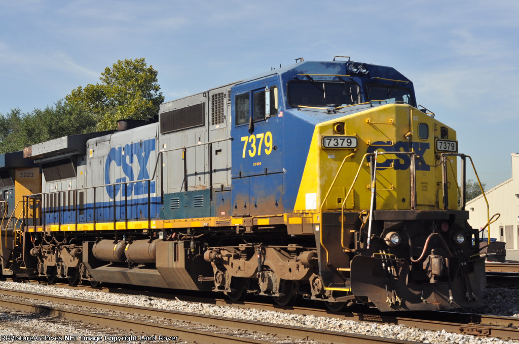 CSXT 7379 Ex Con In The Old Yard Looking For Work
