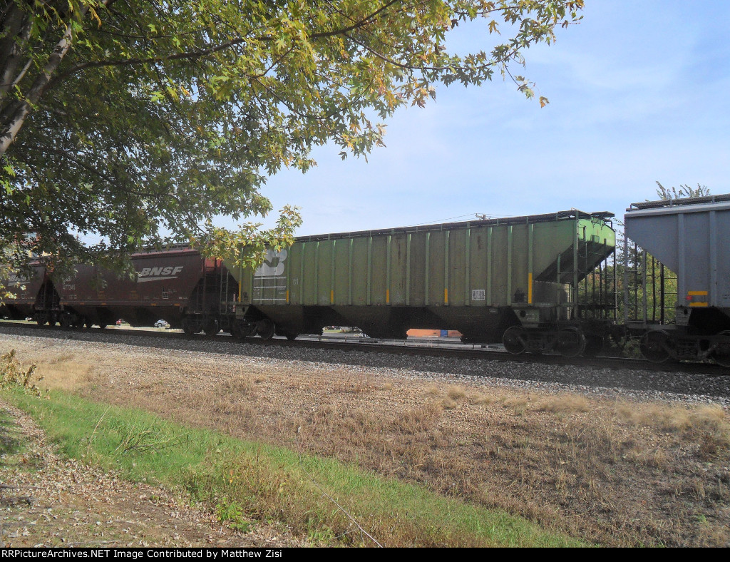 BNSF 477345 BN Hopper