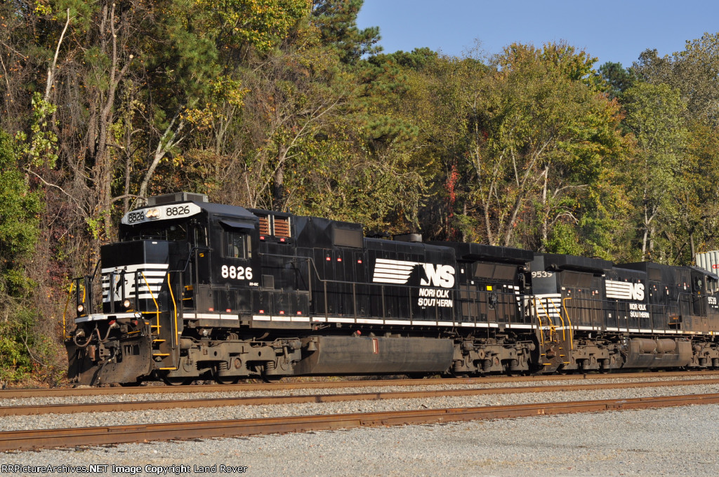NS 8826 Northbound Out Of Inman Yard