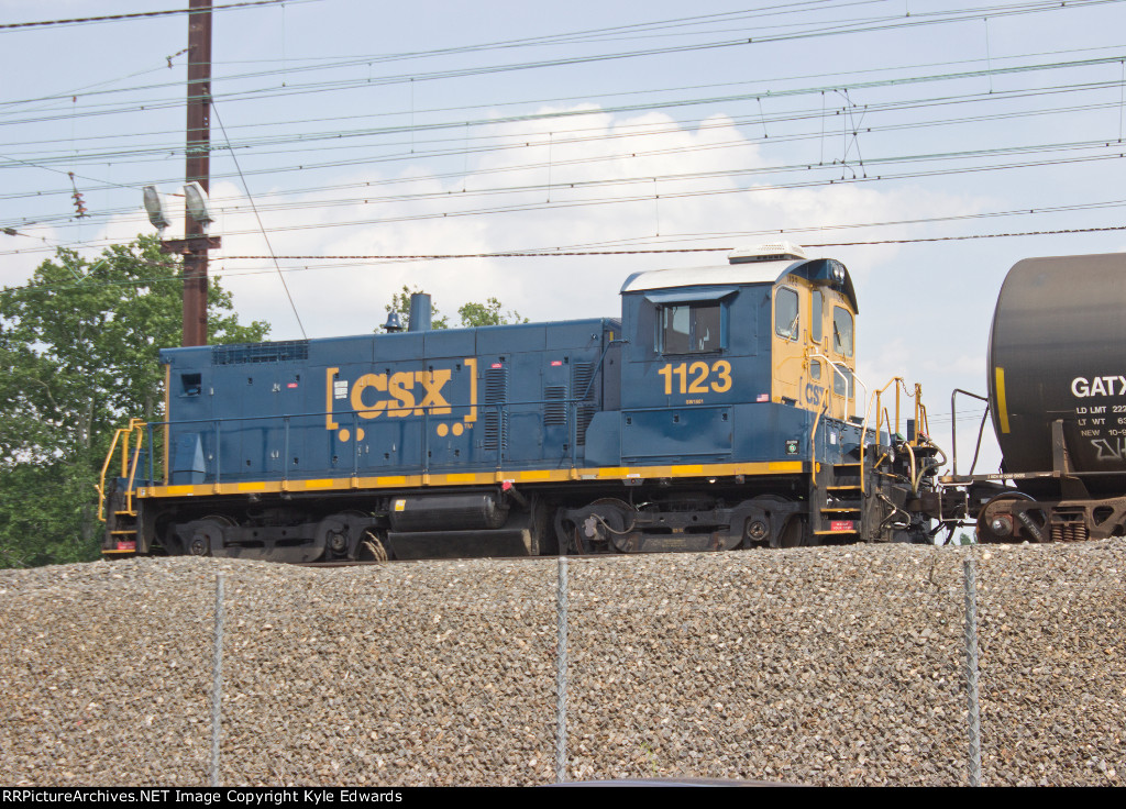 CSX SW1001 #1123 on WPBS-02