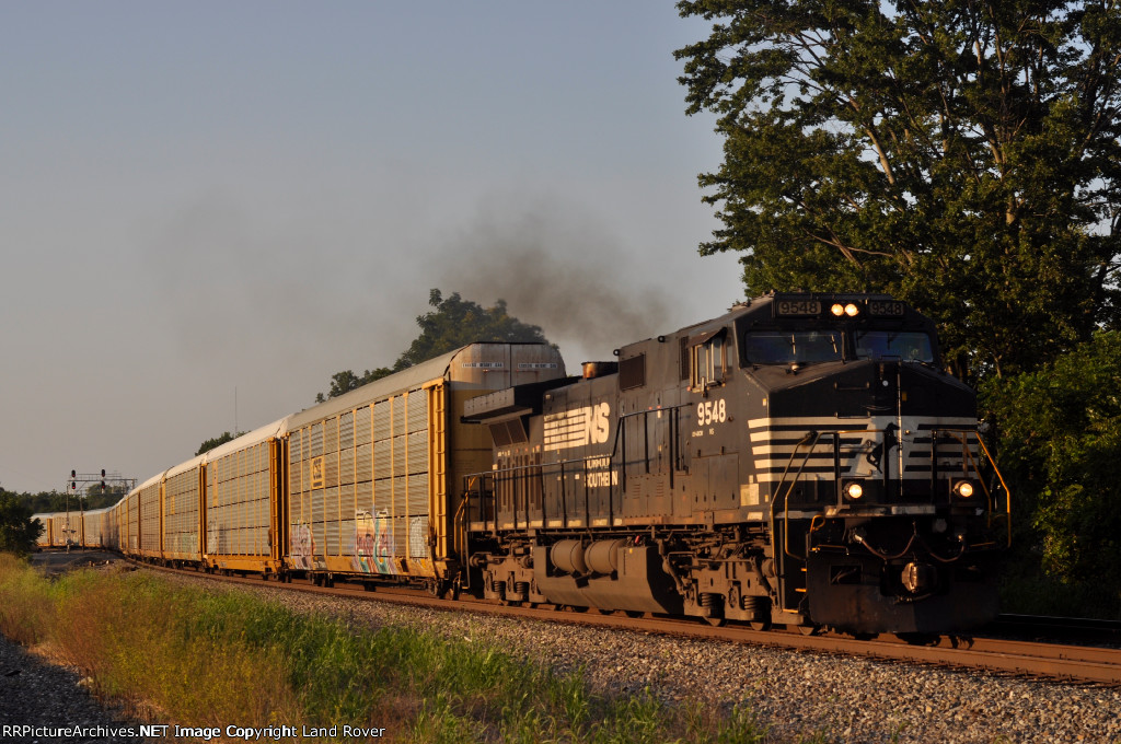 NS 9548 Eastbound