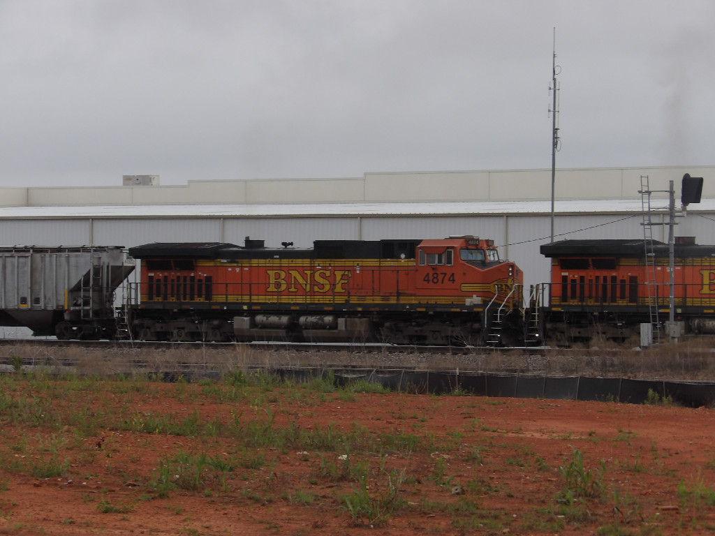 BNSF C44-9W 4874