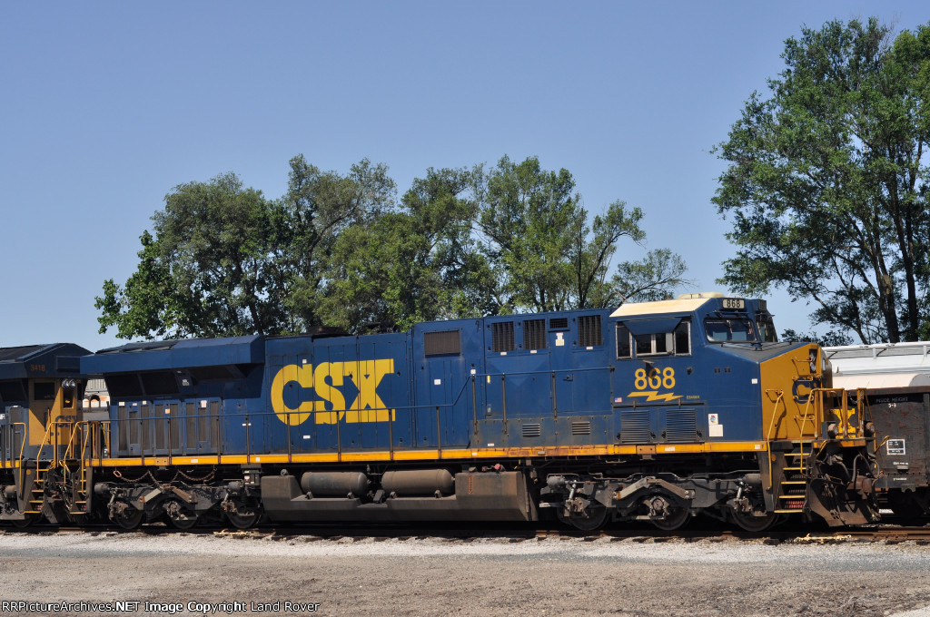 CSXT 868 At New River Yd