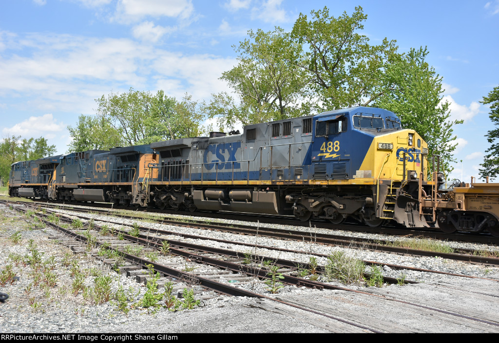 CSX 488 Roster.