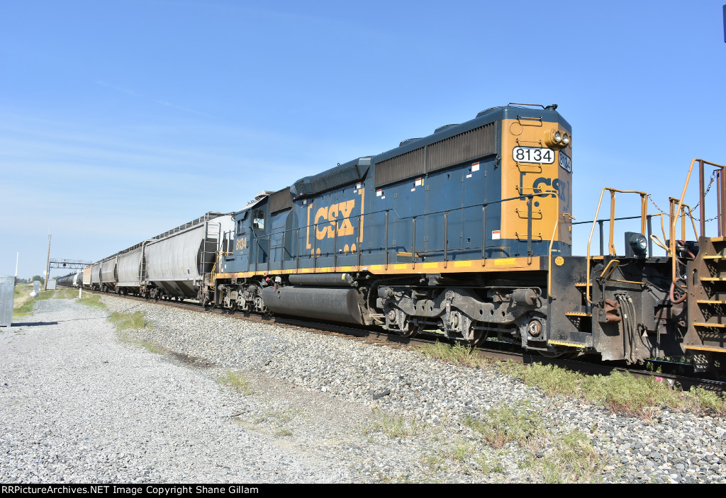 CSX 8134 Roster.
