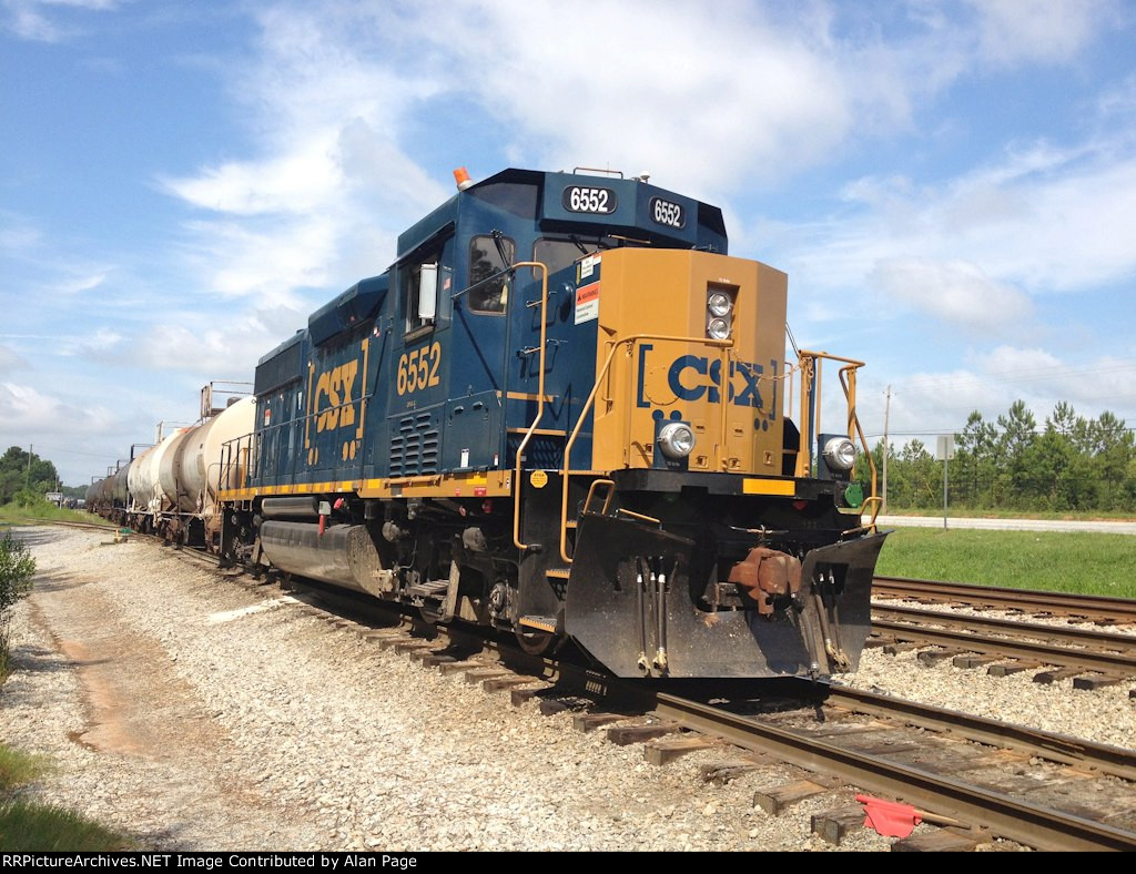 CSX GP40-3 6552