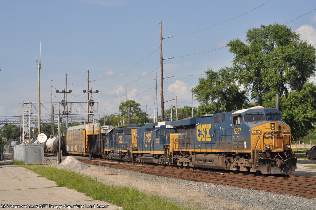 CSXT 5367 On CSX J 783 Southbound