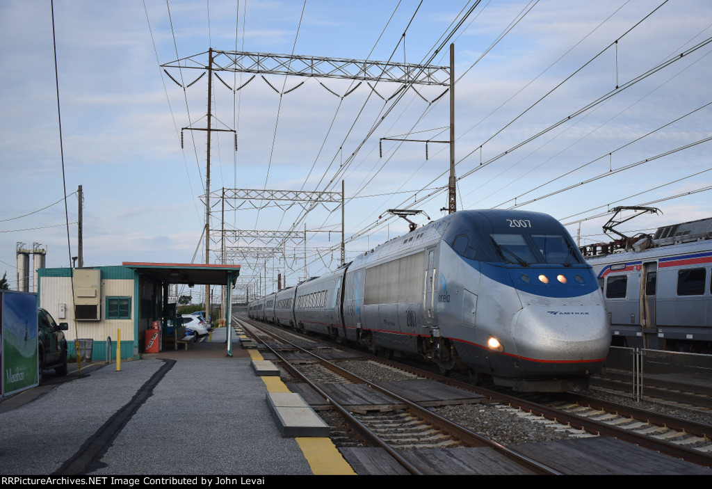 Westbound Acela